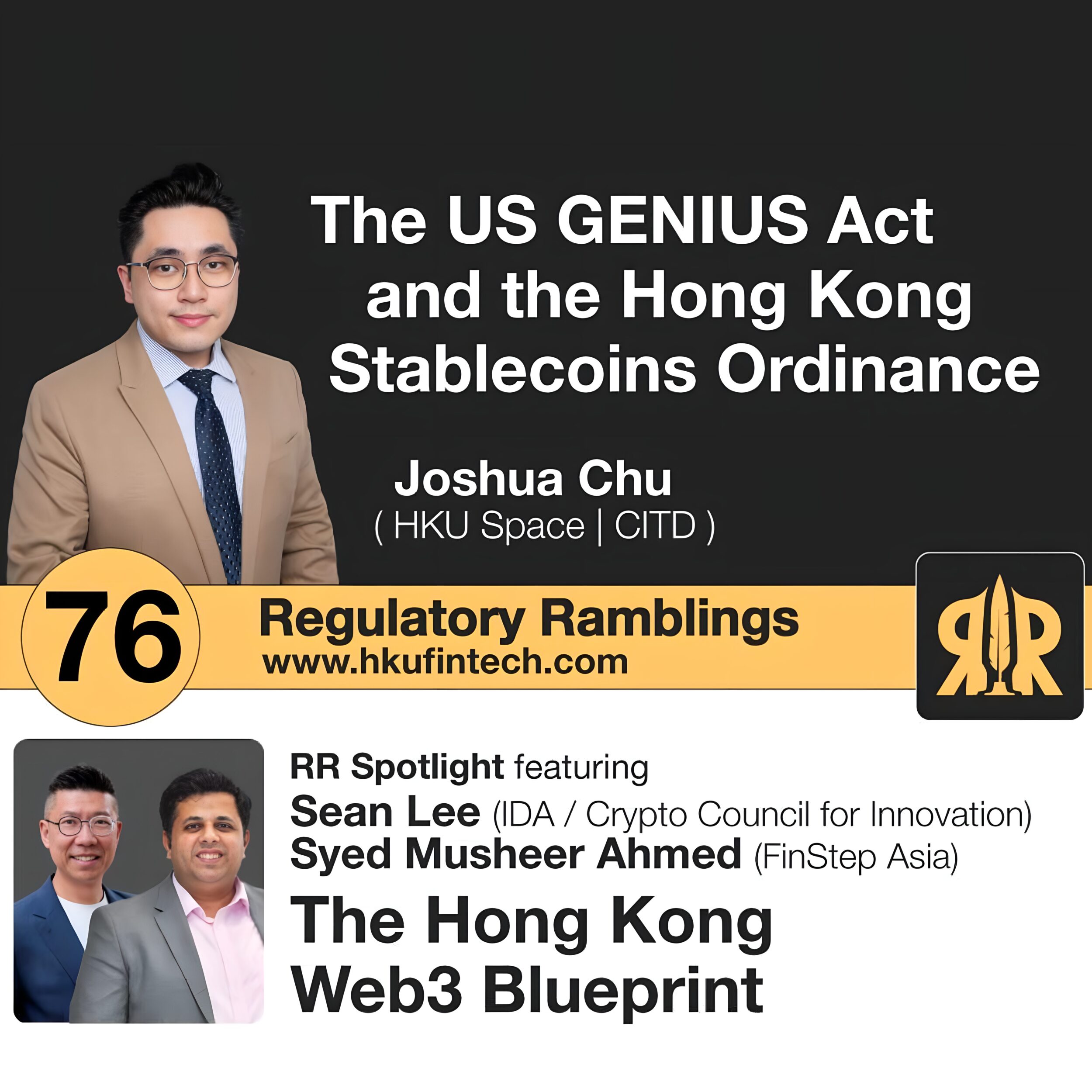 Regulatory Ramblings: Episode 76 - The Digital Future: The US GENIUS ...